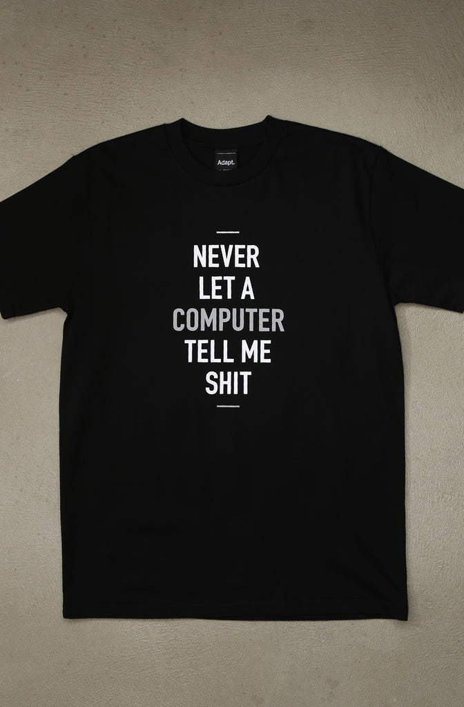 Deltron x Adapt - Computer Men's Shirt, Black – Deltron 3030